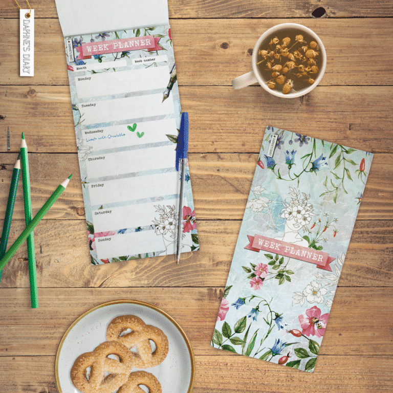 Daphne's Diary weekly planner small - Daphne's Diary