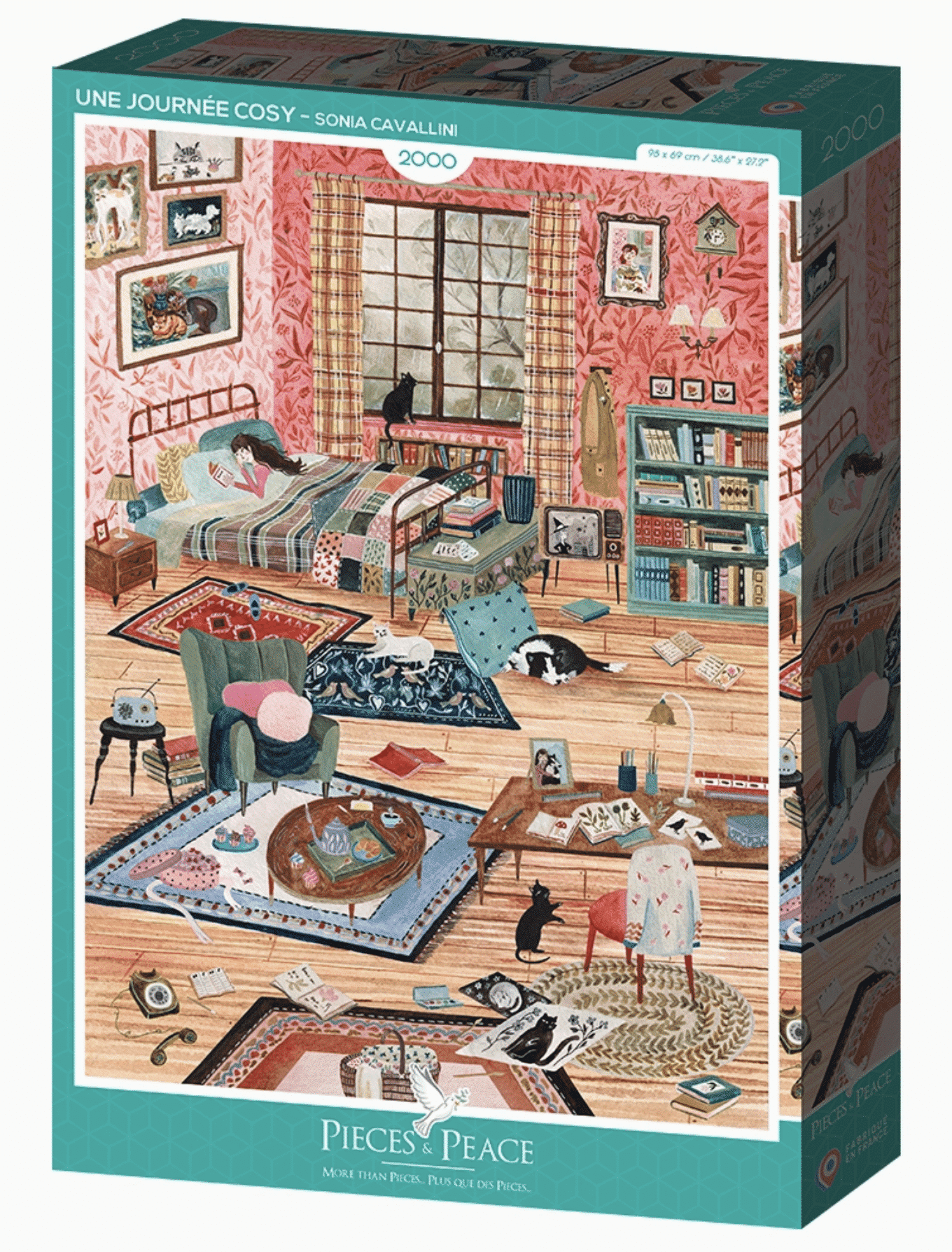 A Cozy Day - Puzzle 2000 pieces - Daphne's Diary