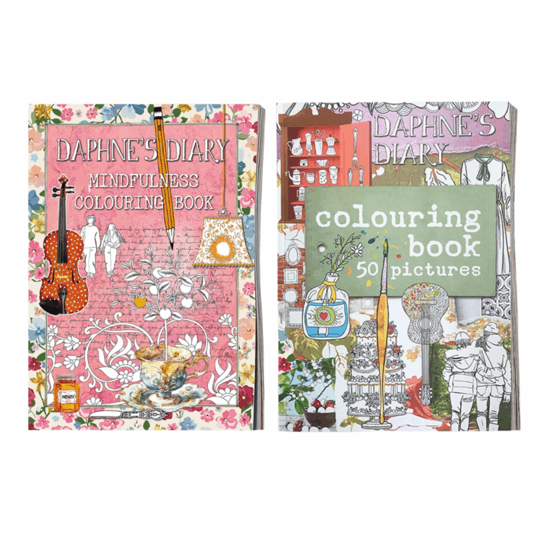 Holiday coloring book package - Daphne's Diary