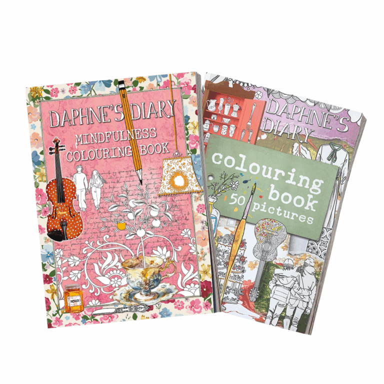 Holiday coloring book package - Daphne's Diary